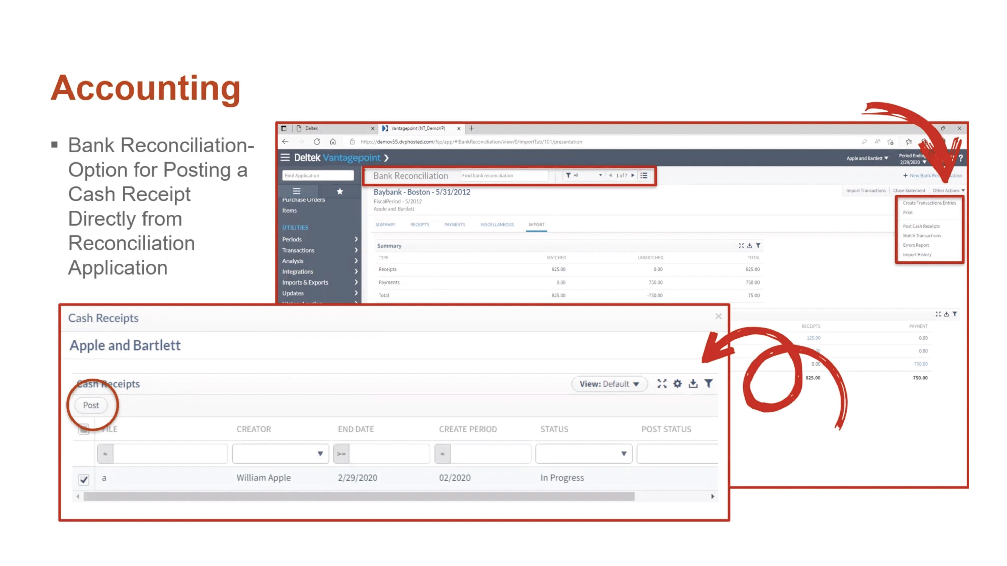 New Features in Deltek Vantagepoint 5.5