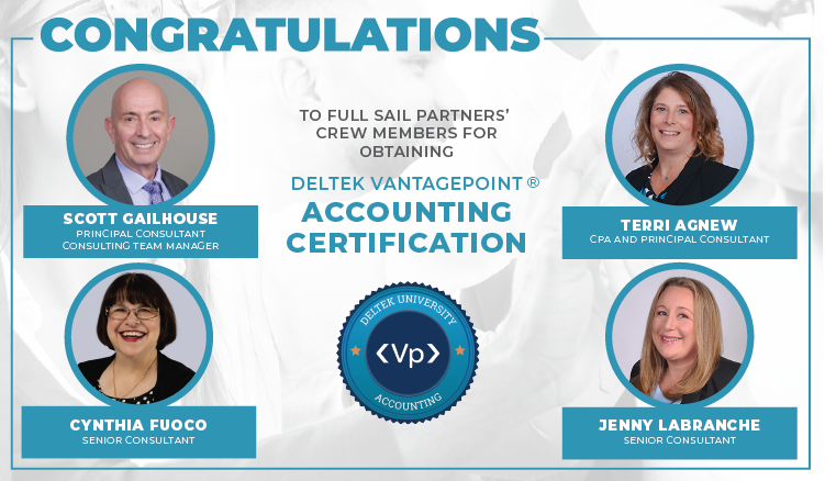 Full Sail Partners Boosts Expertise with New Deltek Vantagepoint ...