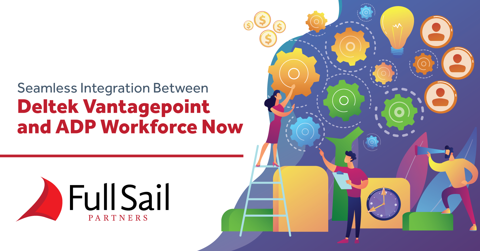 Seamless Integration Between Deltek Vantagepoint and ADP Workforce Now