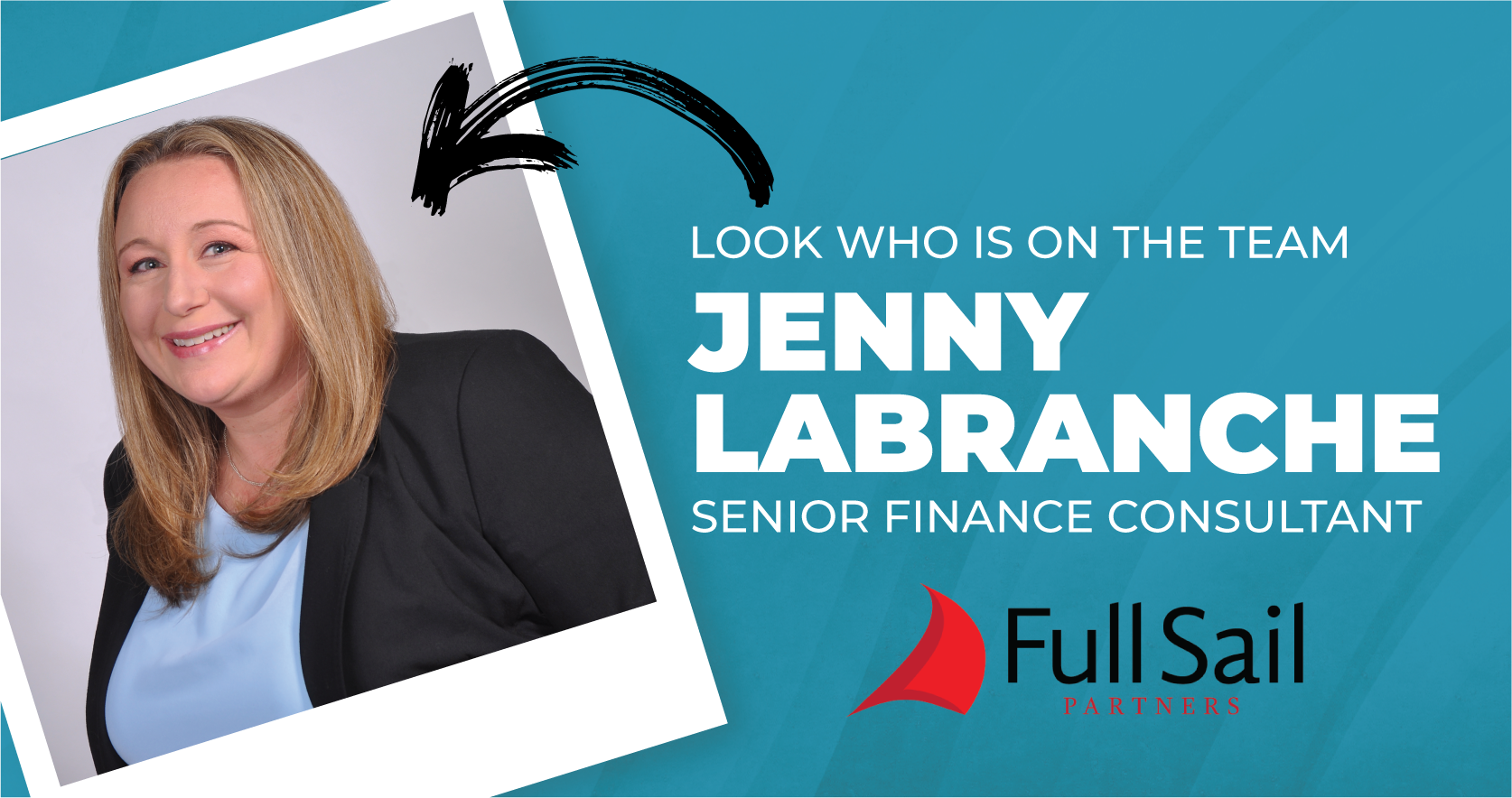 Jenny Labranche Joins Full Sail Partners as Senior Finance Consultant